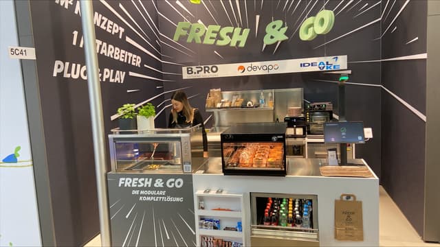 When it has to be fast, but still fresh: FRESH & GO | B.PRO