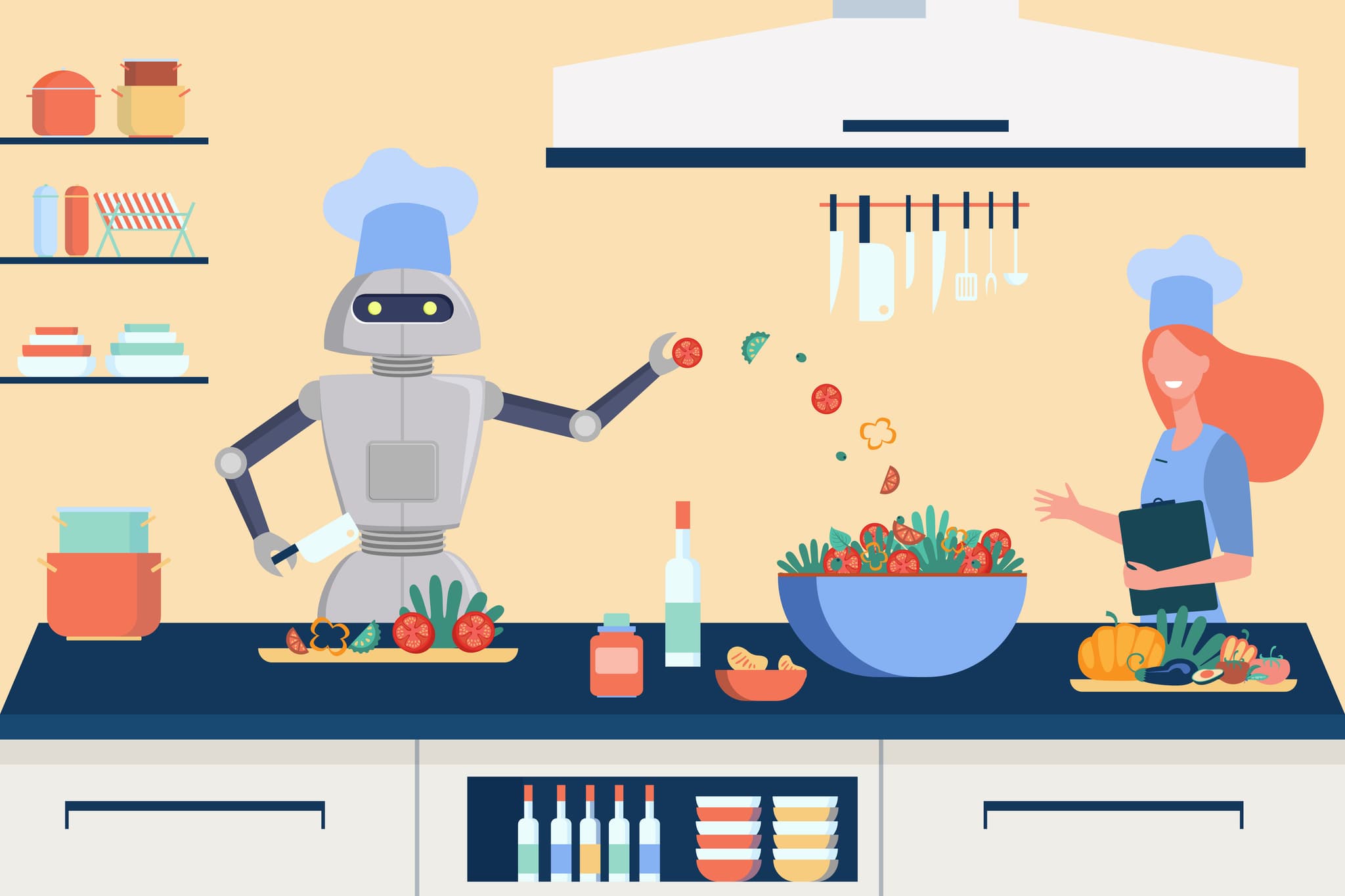 B.PRO blog article: Gastronomy concepts with robots & machines | B.PRO