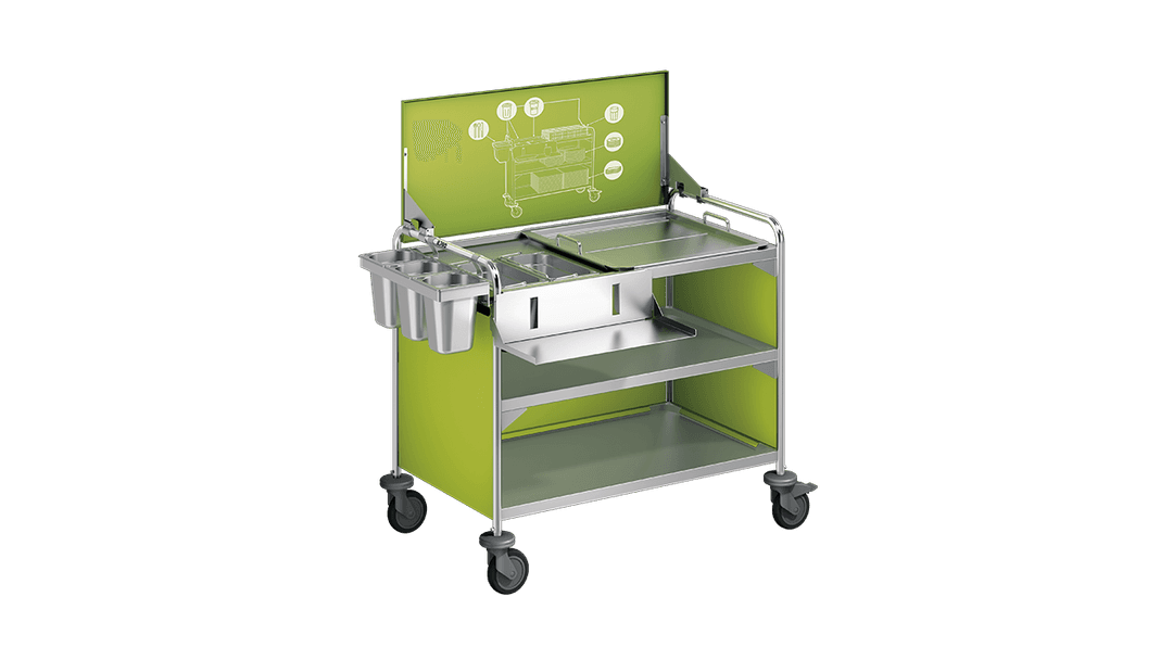 Food transport trolleys for commercial kitchens and canteens | B.PRO