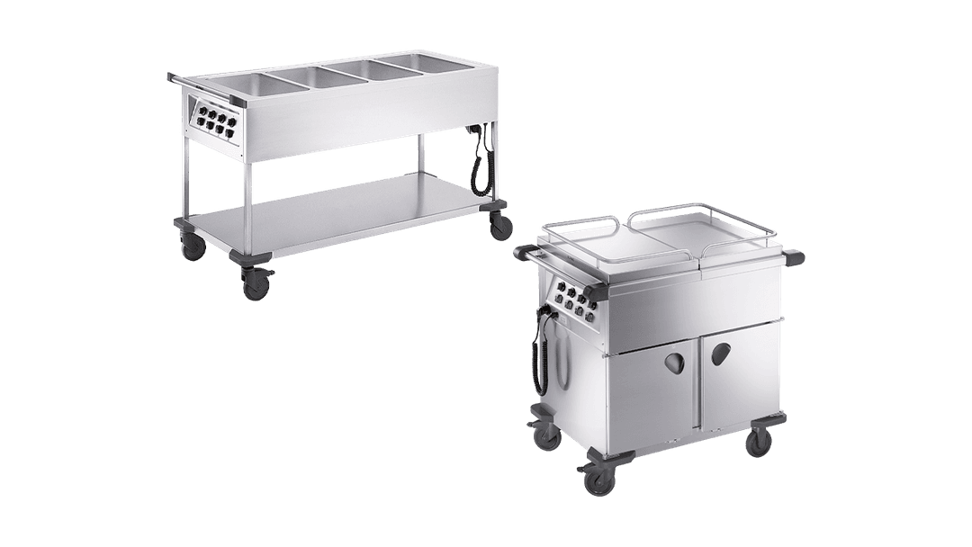 Food transport trolleys for commercial kitchens and canteens | B.PRO